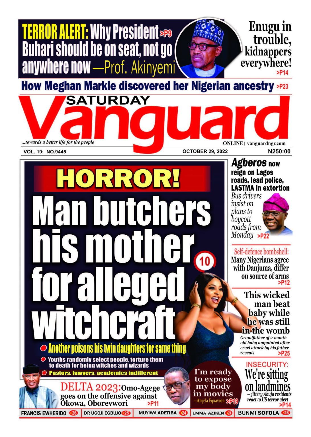 29 October 2022 – digitalpaper.vanguardngr.com